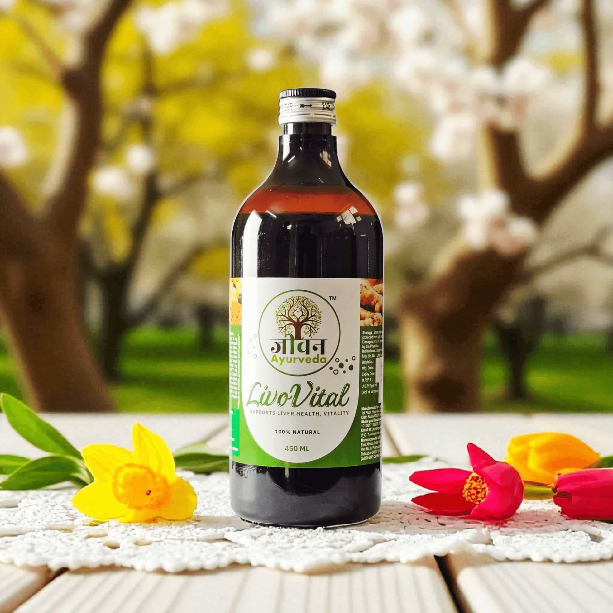 LivoVital (450ml) - Support Liver Health & Vitality– Jeevan Ayurveda